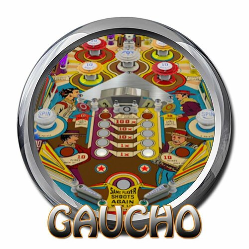 Pinup system wheel "Gaucho" - Wheel Images - Virtual Pinball Universe