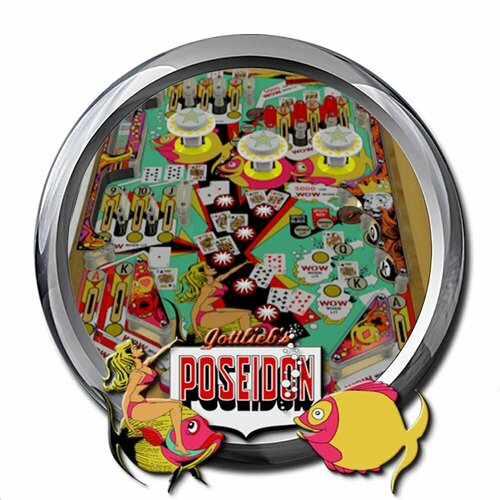 Pinup system wheel "Poseidon" - Wheel Images - Virtual Pinball Universe