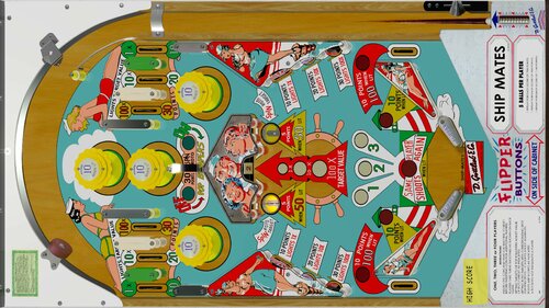 Ship-Mates (Gottlieb 1964) - VPX - Pinball Tables - Virtual Pinball ...