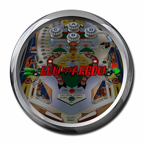 Pinup system wheel "Bow and arrow" - Wheel Images - Virtual Pinball ...