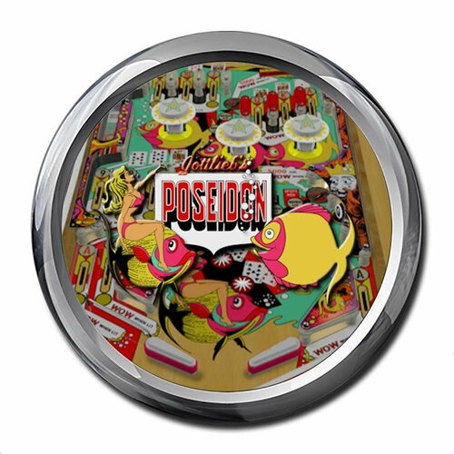 Pinup system wheel "Poseidon" - Wheel Images - Virtual Pinball Universe