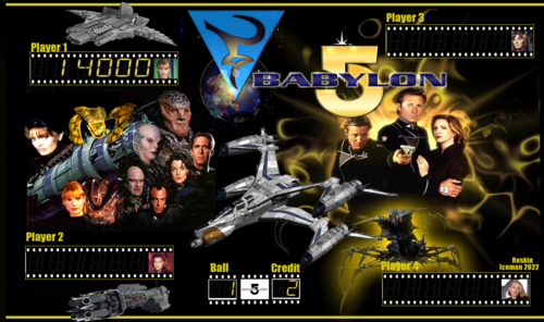 Babylon 5 2022 Tribute 1.0 - VPX - Pinball Tables - Virtual Pinball ...