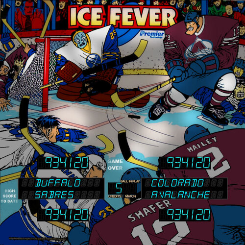 Ice Fever (Gottleib, 1985) - VPX - Pinball Tables - Virtual Pinball ...