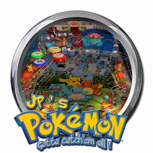 Pinup system wheel "JP's Pokemon" - Wheel Images - Virtual Pinball Universe