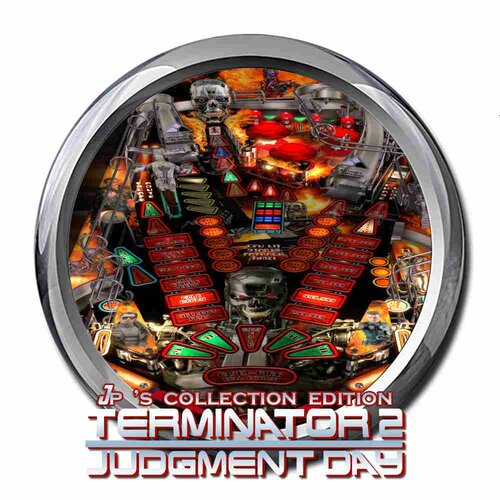 Pinup system wheel "JP's Terminator 2" - Wheel Images - Virtual Pinball ...