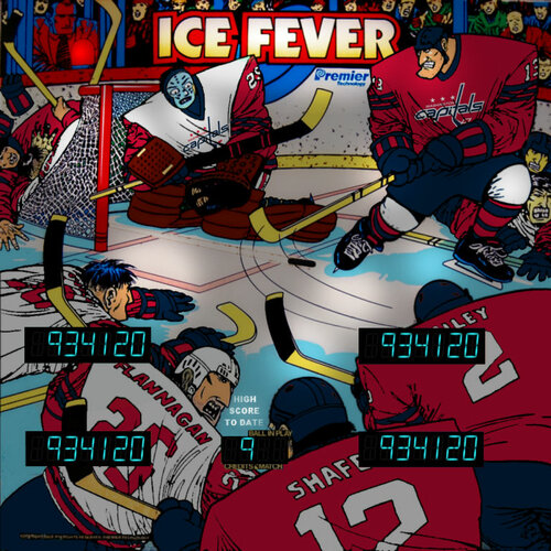 Ice Fever (Gottleib, 1985) - VPX - Pinball Tables - Virtual Pinball ...