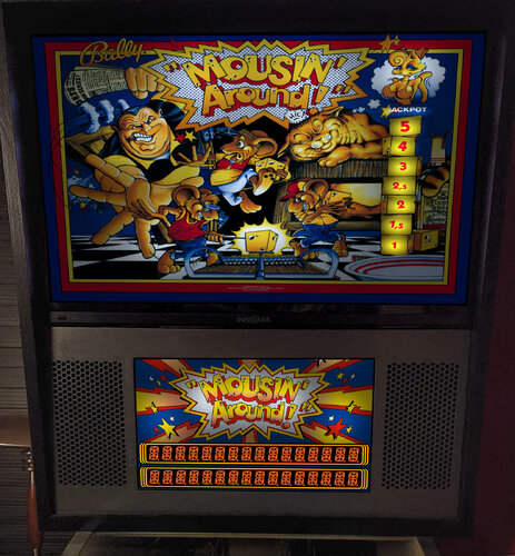 Mousin' Around! (Bally 1989) b2s with full dmd - Full DMD Backglasses ...