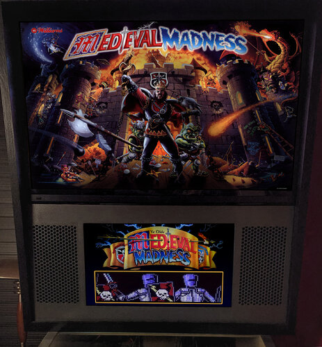 Medieval Madness (Williams 1997) B2S with full dmd - Full DMD ...