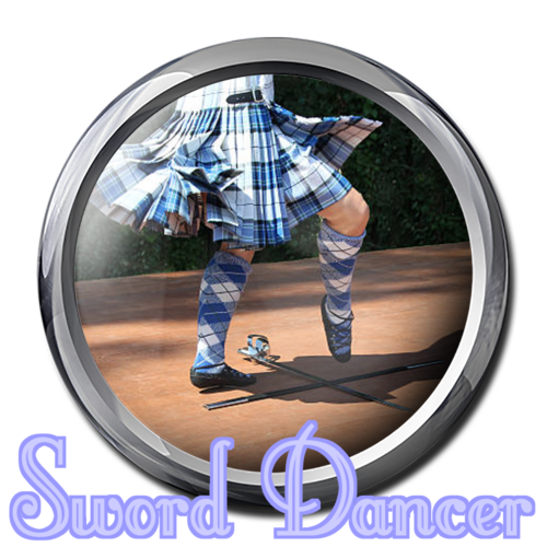 Sword Dancer Wheel (Original 2023) - Tarcisio Style Wheels - Virtual Pinball Universe
