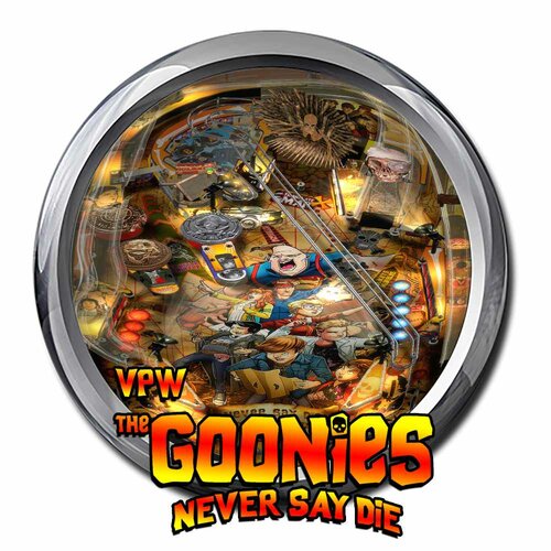 The Goonies Never Say Die Pinball (VPW) (Wheel) - Wheel Images ...