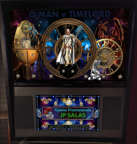 TimeLord 3 Screen B2S with Full DMD - Full DMD Backglasses - Virtual ...