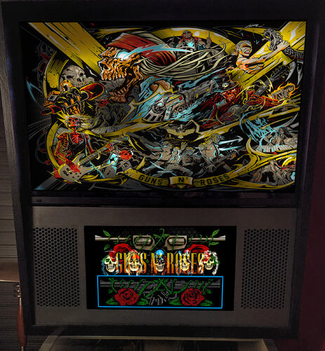 Guns N Roses (Data East 1994) ALT b2s with full dmd - B2S (.directb2s ...