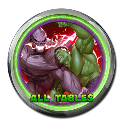 HULK - Wheel Images - Virtual Pinball Universe