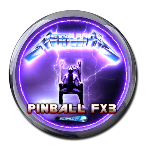 Metallica Themed Cab Wheels - Wheel Images - Virtual Pinball Universe
