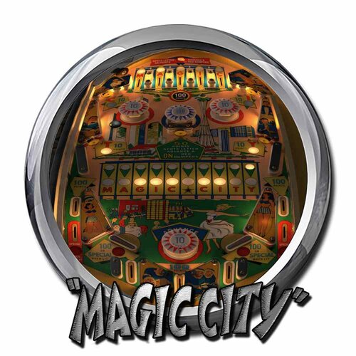 Magic City (Williams 1967) (Mod) (Wheel) - Wheel Images - Virtual ...