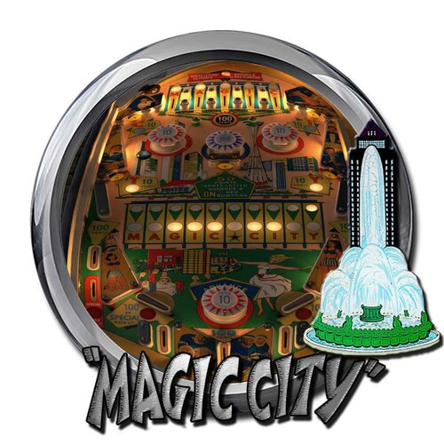 Magic City (Williams 1967) (Mod) (Wheel) - Wheel Images - Virtual ... Magic City (Williams 1967) (Mod) (Wheel) - Wheel Images - Virtual ...