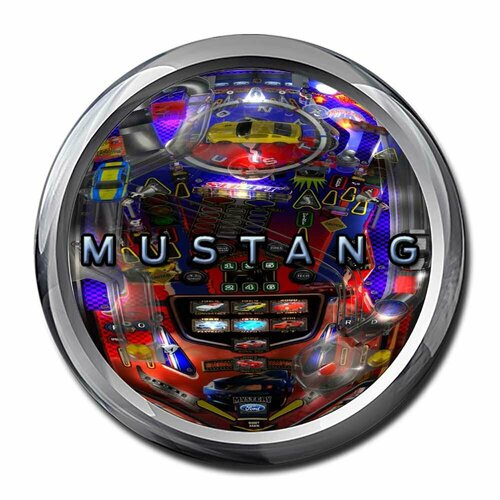 Mustang (STERN 2014) (Wheel) - Wheel Images - Virtual Pinball Universe