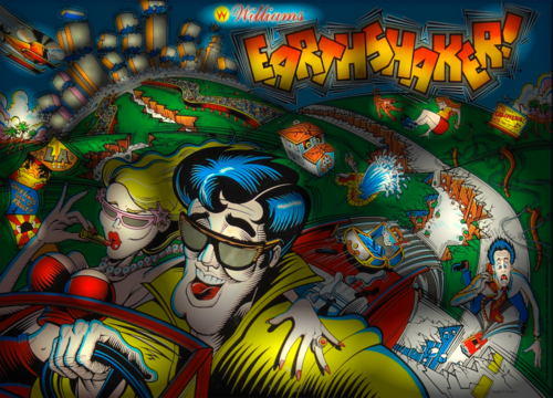 Earthshaker! (1989) 2bs with full dmd - Full DMD Backglasses - Virtual ...