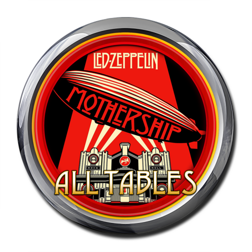 LED ZEPPELIN WHEEL SET - Wheel Images - Virtual Pinball Universe