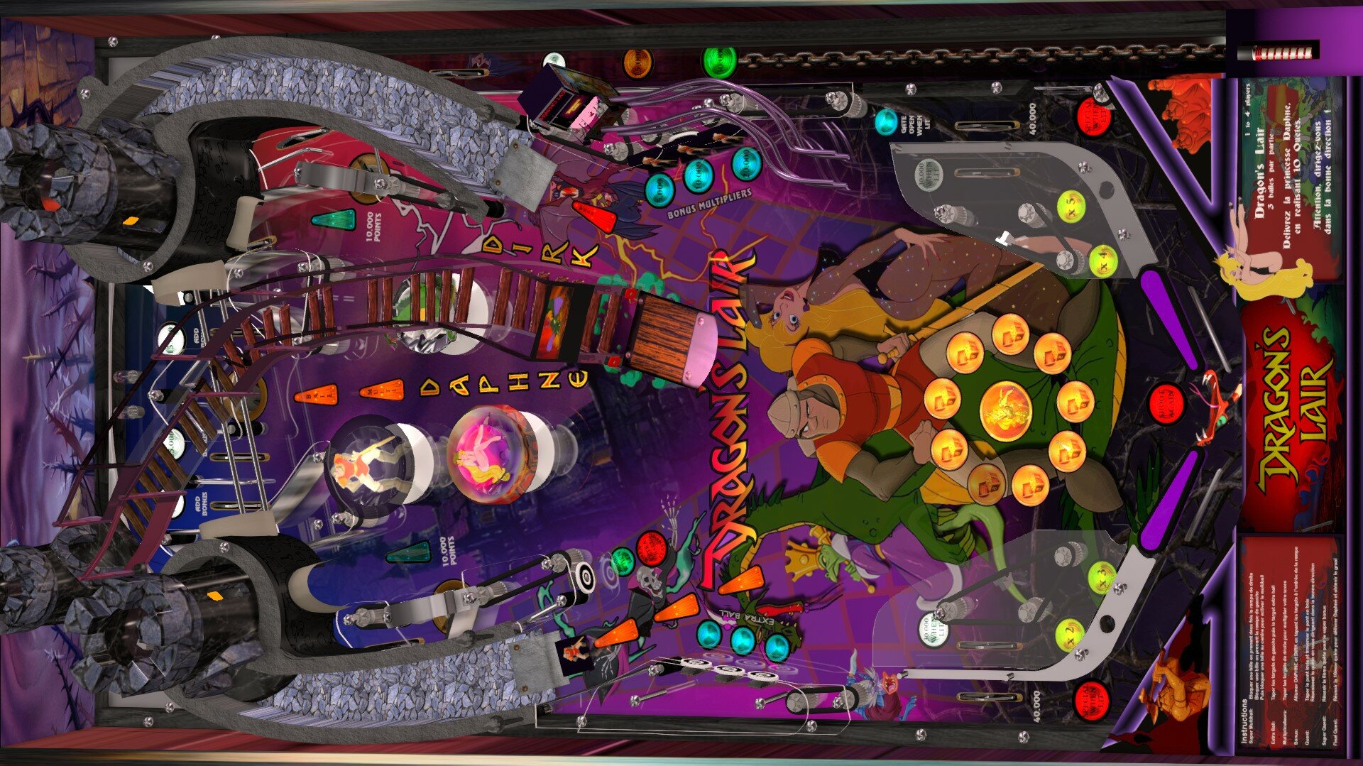 [New VPX Alert]Dragon's Lair (Mods) - New Visual Pinball 10 - Releases - Virtual Pinball Universe