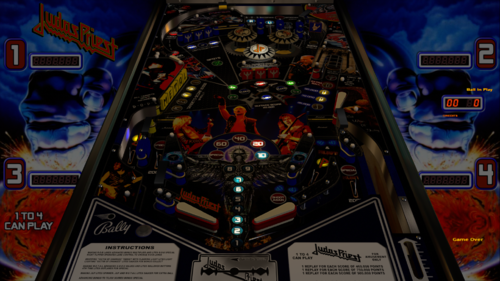 Judas Priest Pinball (Original 2019) - VPX - Pinball Tables - Virtual ...