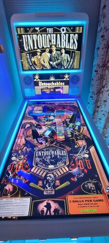 The untouchables Full DMD - Full DMD Backglasses - Virtual Pinball Universe