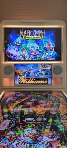 Hurricane Killer Klowns Edtion Full DMD backglass (Balutito 2023) - B2S ...