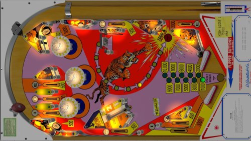 Tiger (Gottlieb 1975)_Teisen_MOD - VPX - Pinball Tables - Virtual ...