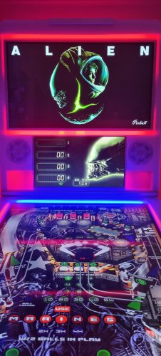 Alien 2.0 (Original 2021) animated B2S with FULL DMD - Full DMD ...