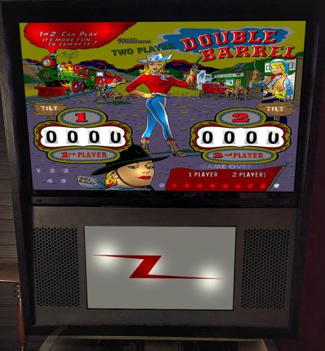 Double Barrel (Williams 1961) b2s - B2S (.directb2s) & Backglass ...