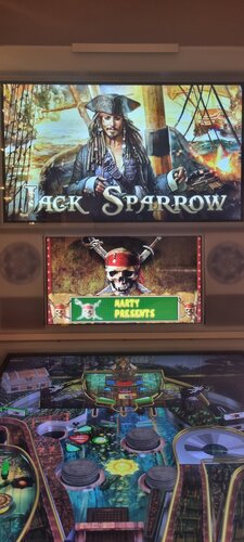 JACK SPARROW ( By marty02 ) animated backglass with full DMD - Full DMD ...