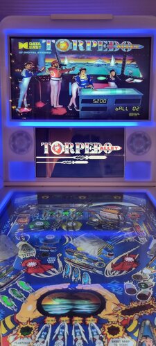 Torpedo Alley (Data East 1988) Animated Backglass with Full DMD - Full ...