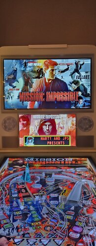 Mission Impossible (Original 2022) animated Backglass with full DMD ...