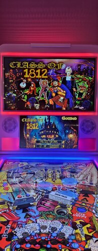 Class of 1812 (Gottlieb 1991)Animated B2S with full DMD - Full DMD ...