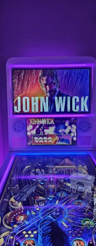 John Wick (BABAYAGA Pinball edition) animated B2S with Full DMD - Full ...