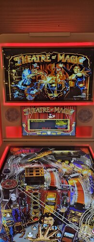 Theatre of Magic ( Bally 1995) animated B2S with full DMD - Full DMD ...