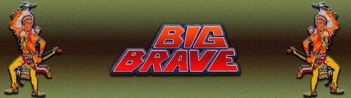 Big Brave (Gottlieb 1974) - Wheel Images - Virtual Pinball Universe