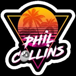 Phil Collins Logo Phil Collins Logo Apron Customon