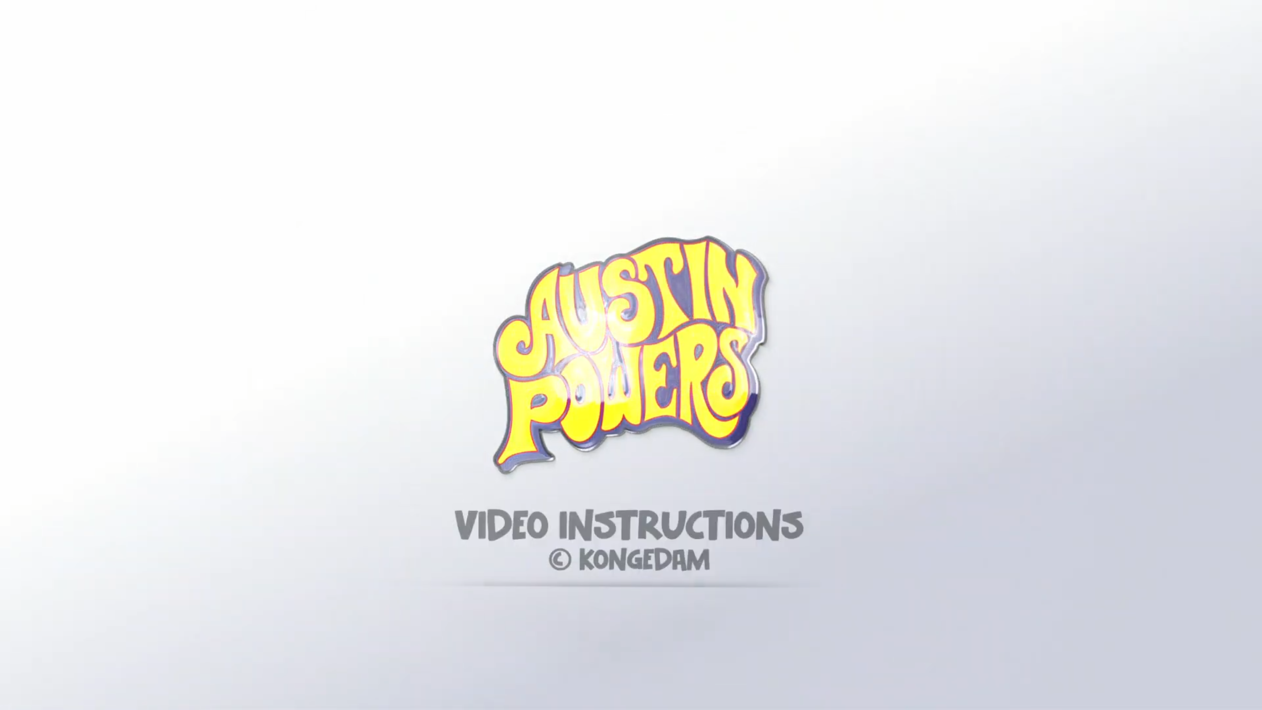 Austin Powers Logo Austin Powers Logo With Flowers 1.25" Round