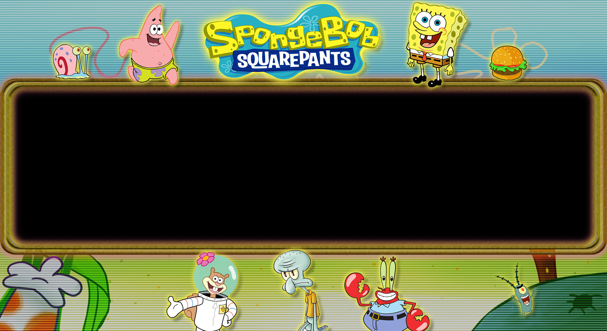 Spongebob Borders For Invitations Spongebob Pricture Frame Prop