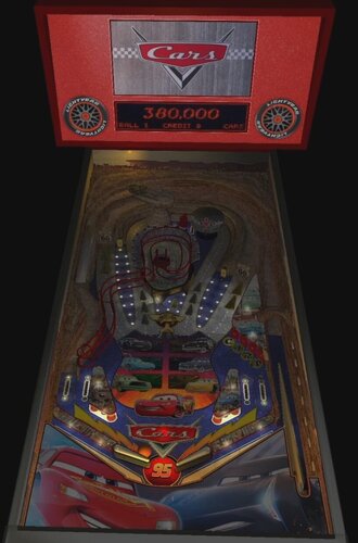 Cars - Lightning Edition - Future Pinball Tables - Virtual Pinball Universe