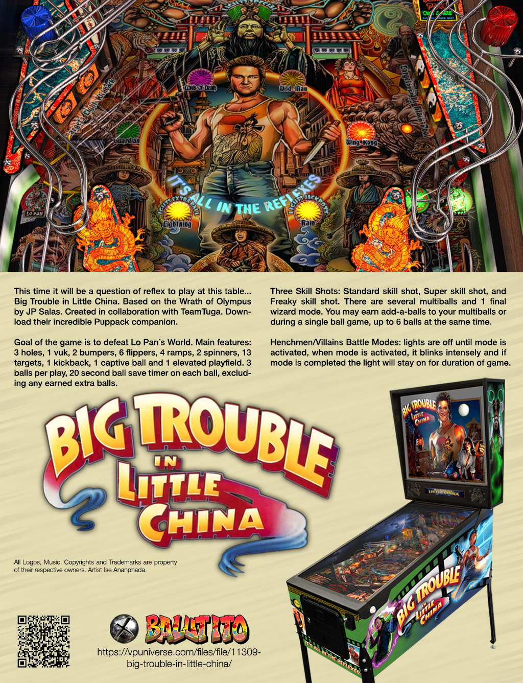 Big Trouble In Little China Logo