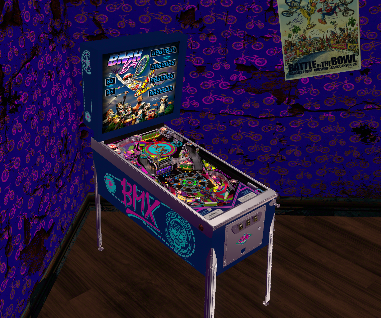 [New VP10 Alert] BMX (Bally 1983) (Radical Rick) DT/FS/VR - New Visual ...