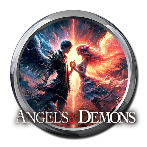 Angels and Demons Wheel - Tarcisio Style Wheels - Virtual Pinball Universe