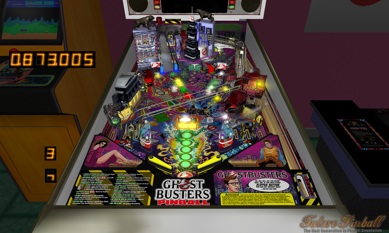 [New Future Pinball]GhostBusters 2 NightTime Edition v1.2 - New ...