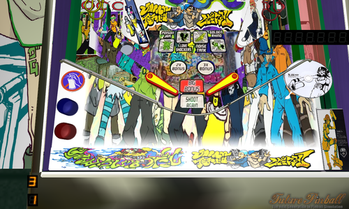Jet Set Radio NightTime Edition v1.1 - Future Pinball Tables - Virtual ...