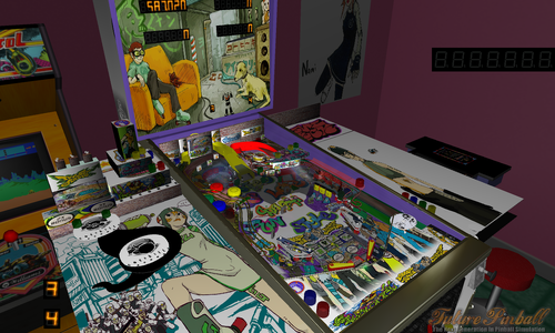 Jet Set Radio NightTime Edition v1.1 - Future Pinball Tables - Virtual ...