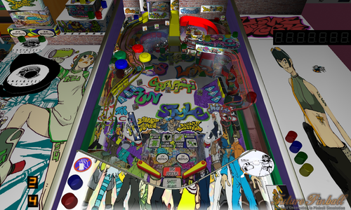Jet Set Radio NightTime Edition v1.1 - Future Pinball Tables - Virtual ...