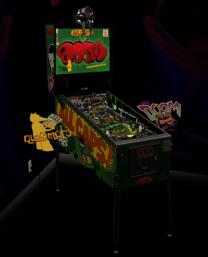 MF DOOM (GOILL773 2024) - VPX - Pinball Tables - Virtual Pinball Universe