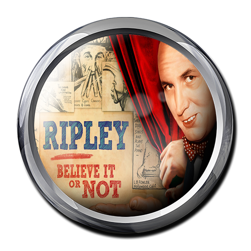 Ripley's Believe It or Not! (Stern 2004) wheel - Wheel Images - Virtual ...